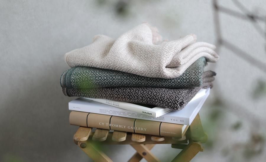 LAPUAN KANKURIT ラプアン・カンクリ KOLI merino wool scarf LAPUAN KANKURIT ラプアン・カンクリ KOLI merino wool scarf