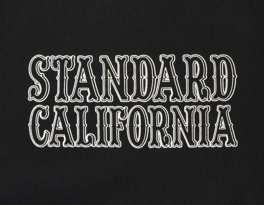 スタンダードカリフォルニア ロゴスウェット 黒 STANDARD スタンダードカリフォルニア ロゴスウェット 黒 STANDARD