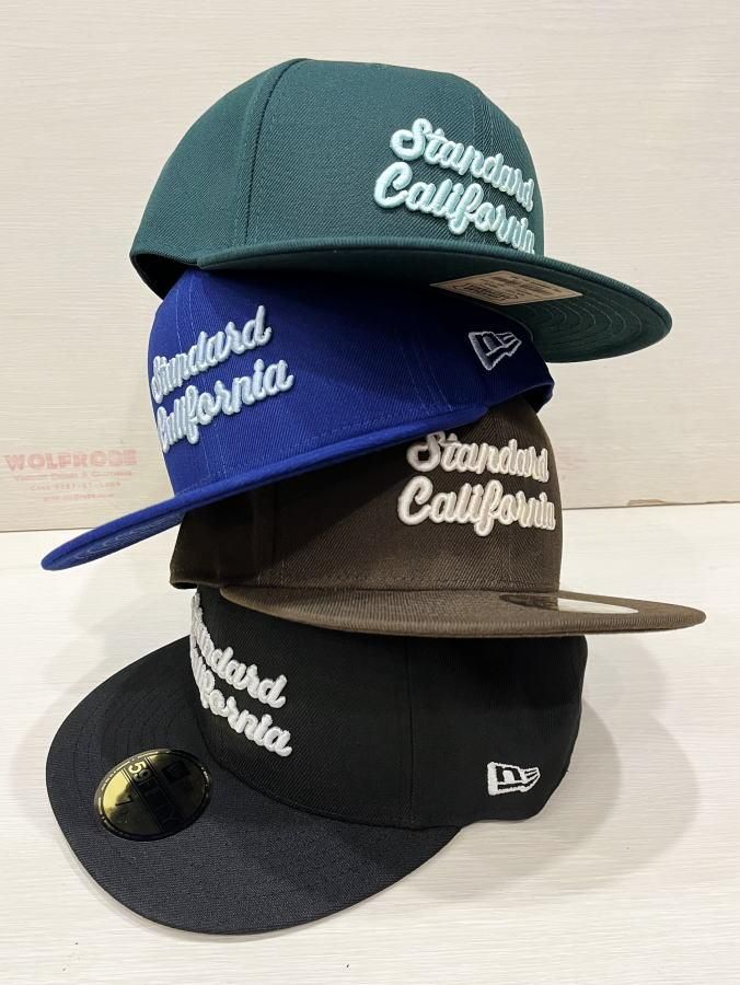スタンダードカリフォルニア×ニューエラ キャップ ブルー NEW スタンダードカリフォルニア×ニューエラ キャップ ブルー NEW