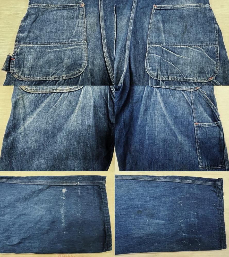 RED CAMEL オーバーオール 古着 W35×L29 ビンテージ 50S-60S RED CAMEL オーバーオール 古着 W35×L29 ビンテージ 50S-60S