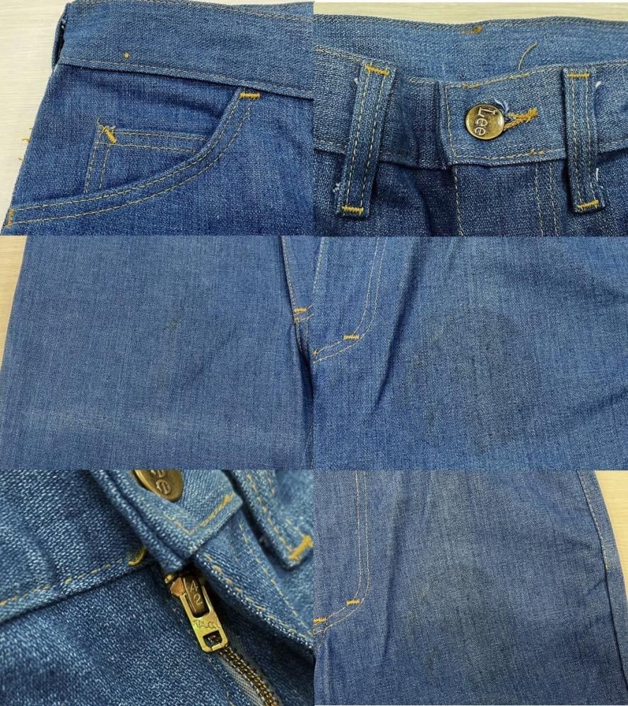 LEE SET ベルボトム デッドストック 70S イレギュラー品 W31×L36 LEE SET ベルボトム デッドストック 70S イレギュラー品 W31×L36