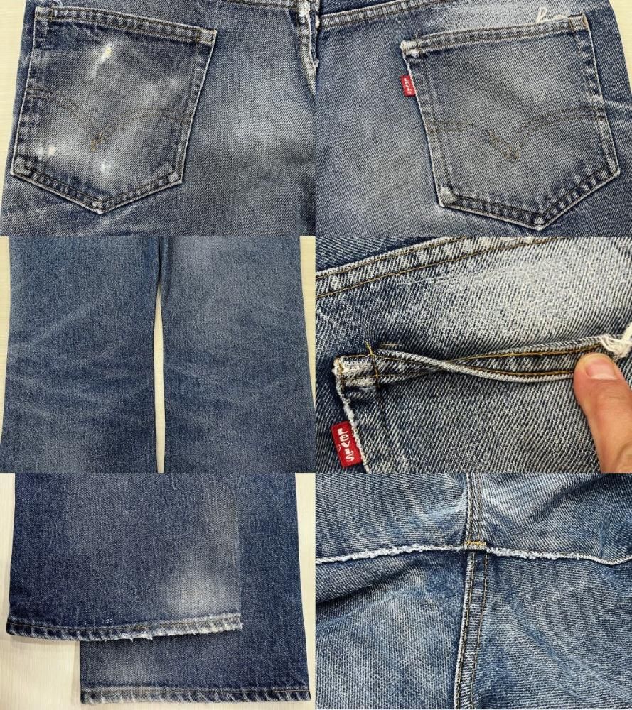 リーバイス517 66後期 70S 古着 ダブルステッチ 激ヒゲ 縦落ち リーバイス517 66後期 70S 古着 ダブルステッチ 激ヒゲ 縦落ち
