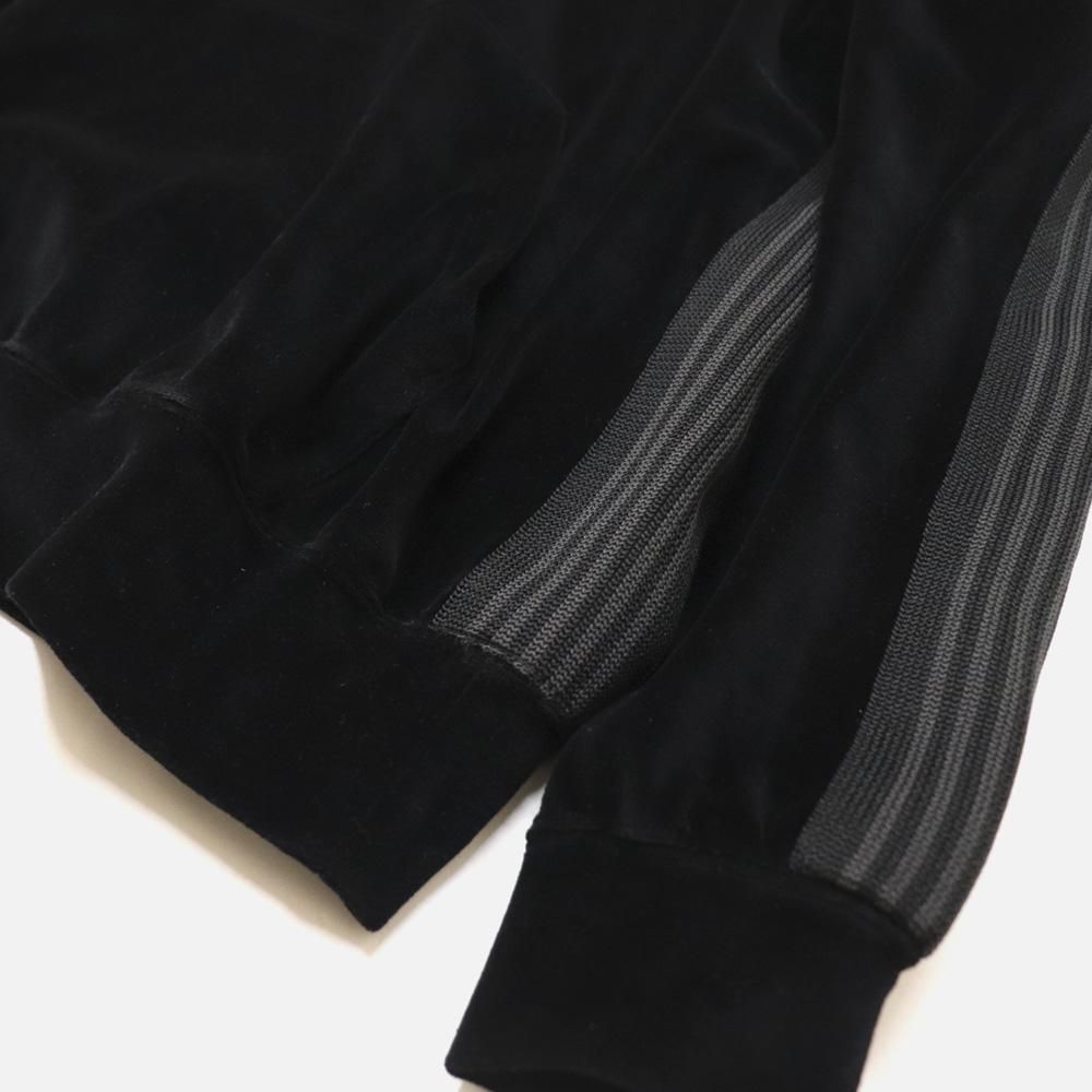 Needles(ニードルズ)〉別注 Velour Track Hoody - Charcoal Needles(ニードルズ)〉別注 Velour Track Hoody - Charcoal