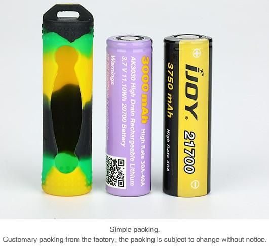 VAPE 20700 21700 1 Silicone Case for 20700 21700 Battery VAPE MOD