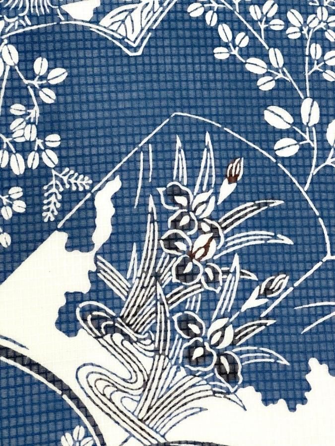 竺仙ゆかた | 紅梅小紋 | 和本柄 - 着物・和雑貨のかわちや 竺仙ゆかた | 紅梅小紋 | 和本柄 - 着物・和雑貨のかわちや