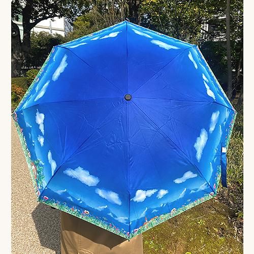 UVカット・晴雨 >折りたたみ傘 まっててごらん柄 - ハイジ UVカット・晴雨 >折りたたみ傘 まっててごらん柄 - ハイジ