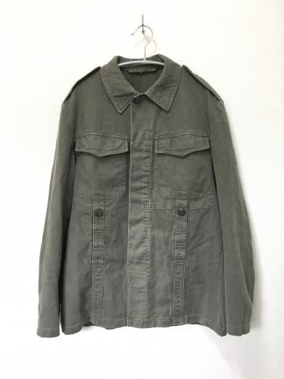 ドイツ軍 モールスキンジャケット サイズ1 (USED) - KITAYA ドイツ軍 モールスキンジャケット サイズ1 (USED) - KITAYA