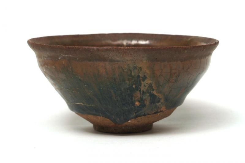 古玩 建窯 禾目天目茶碗 - 書道用具専門店 西本皆文堂 古玩 建窯 禾目天目茶碗 - 書道用具専門店 西本皆文堂