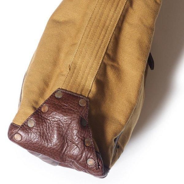 ウエアハウス Lot 5220 LEATHER & CANVAS TOTE BAG プリント ウエアハウス Lot 5220 LEATHER & CANVAS TOTE BAG プリント