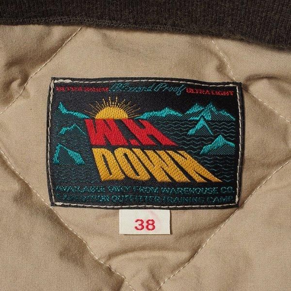 ウエアハウス 2185 DOWN JACKET ダウンジャケット ウエアハウス 2185 DOWN JACKET ダウンジャケット