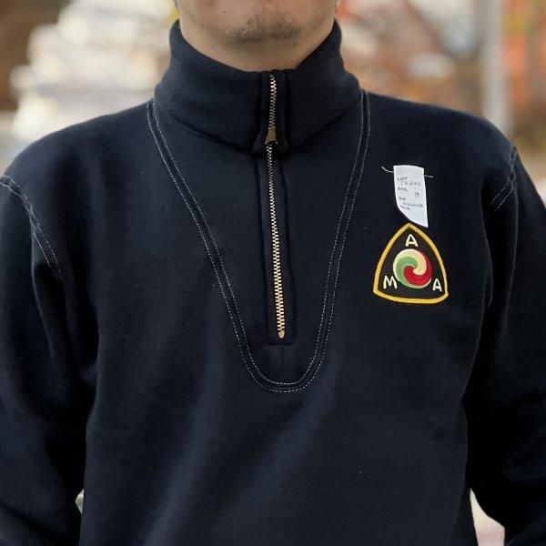 クッシュマン ハーフジップタートルスウェット 26356 HALF ZIP クッシュマン ハーフジップタートルスウェット 26356 HALF ZIP