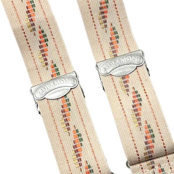 ザ リアルマッコイズ MA24106 DOUBLE DIAMOND SPRING SUSPENDERS ザ リアルマッコイズ MA24106 DOUBLE DIAMOND SPRING SUSPENDERS