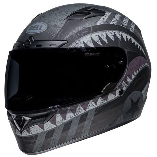 BELL Qualifier DLX Mips Devil May Care Matte Black Gray