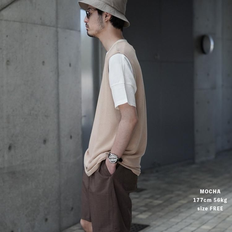グルメジーンズ gourmet jeans 24ss メッシュブイタンク グルメジーンズ gourmet jeans 24ss メッシュブイタンク