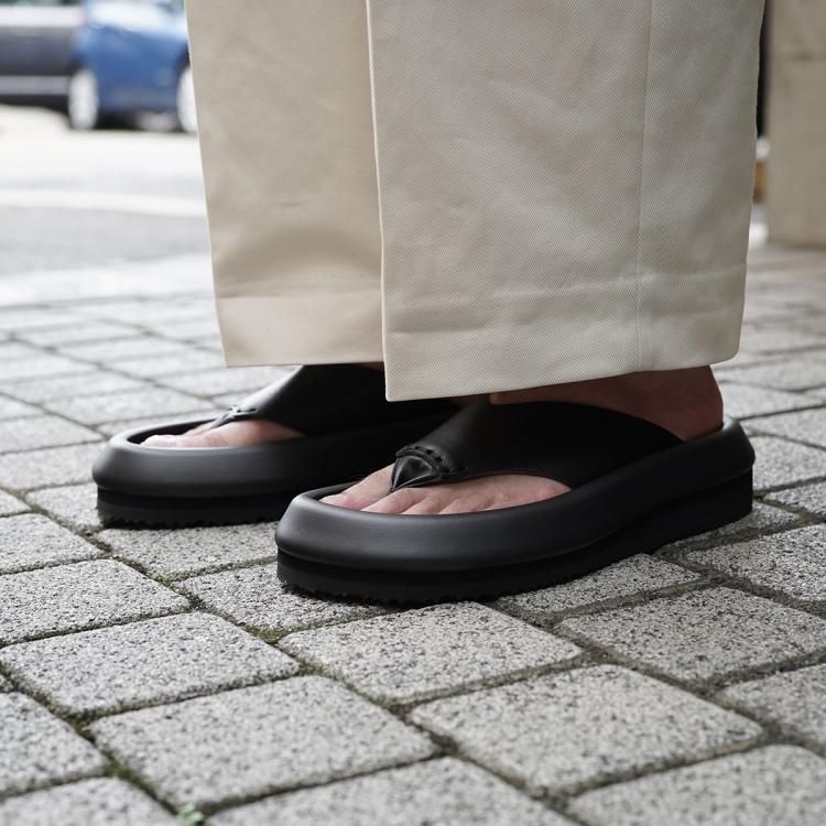 ミドリカワリョウ MIDORIKAWARYO スポイラーレザーサンダル ミドリカワリョウ MIDORIKAWARYO スポイラーレザーサンダル