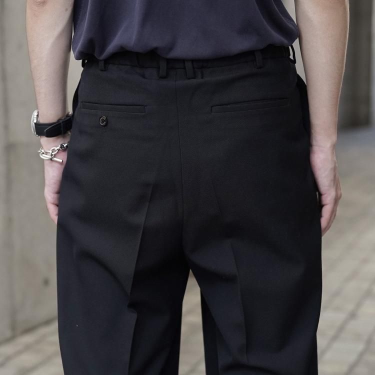 マーカウェア MARKAWARE 24aw ダブルプリーツドトラウザー マーカウェア MARKAWARE 24aw ダブルプリーツドトラウザー