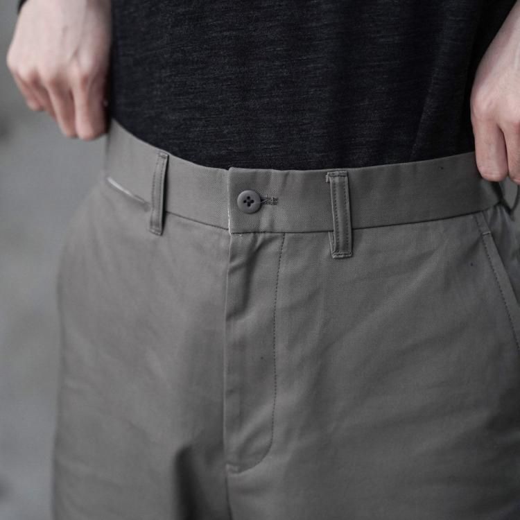 マーカウェア MARKAWARE 24aw ワイドストレートチノスラックス マーカウェア MARKAWARE 24aw ワイドストレートチノスラックス