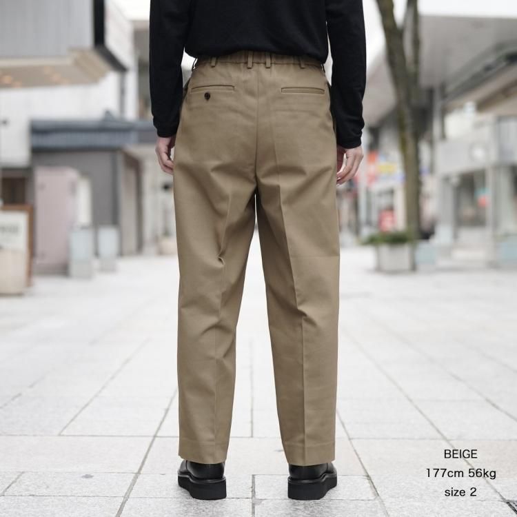 マーカウェア MARKAWARE クラシックフィットトラウザー コットン マーカウェア MARKAWARE クラシックフィットトラウザー コットン