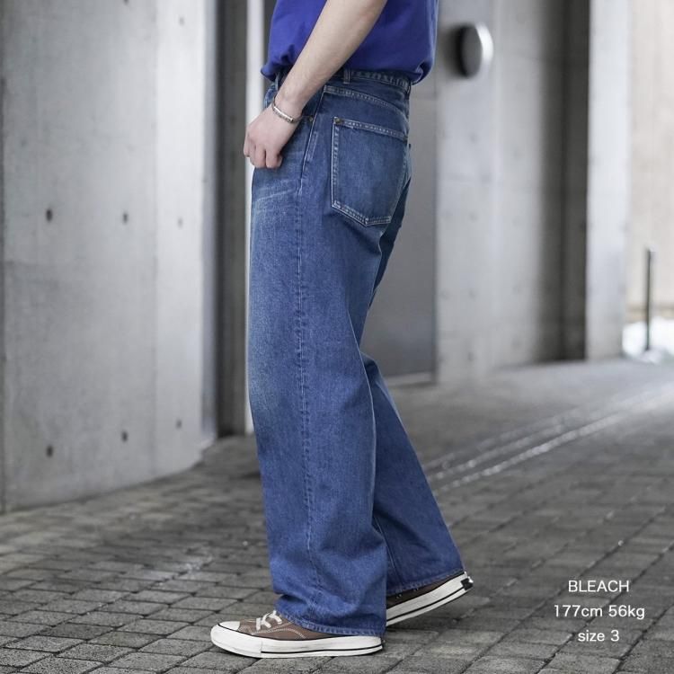 ビソウン BISOWN 25ss ビソウンデニム ユーズドブリーチ BISOWN ビソウン BISOWN 25ss ビソウンデニム ユーズドブリーチ BISOWN