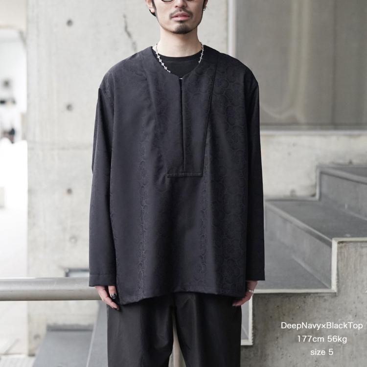 ノノット nonnotte 25SS カフタンシャツ C/N Kaftan Shirt ノノット nonnotte 25SS カフタンシャツ C/N Kaftan Shirt