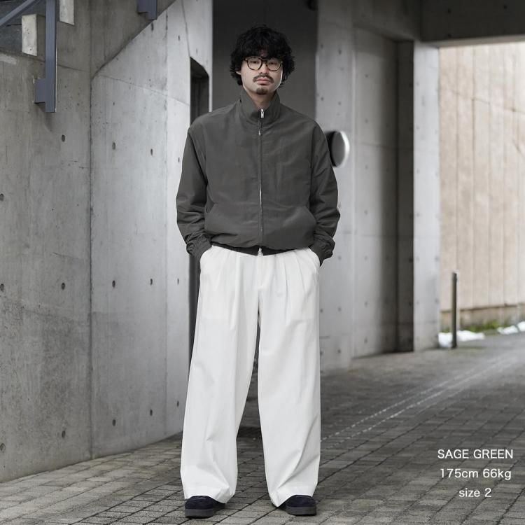 マーカウェア MARKAWARE 25ss スポーツジャケット シルクウール マーカウェア MARKAWARE 25ss スポーツジャケット シルクウール