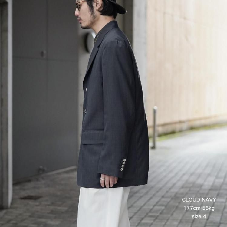 ビソウン BISOWN 25ss シアーウールアンコンジャケット SHEER ビソウン BISOWN 25ss シアーウールアンコンジャケット SHEER