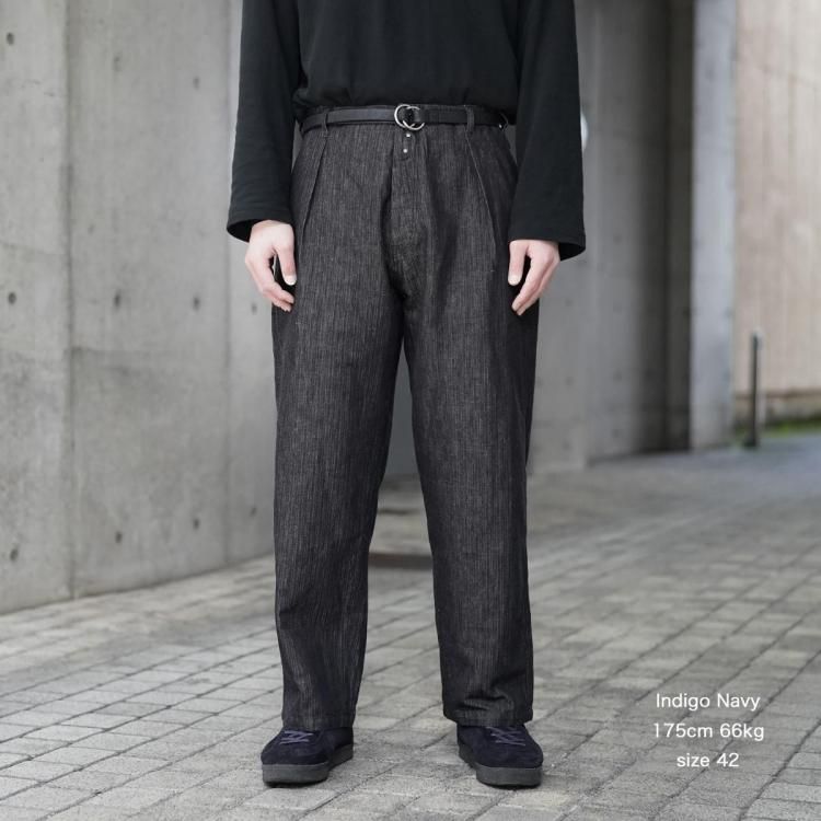 オーベルジュ AUBERGE 25ss ボルドー リネンパンツ BORDEAUX オーベルジュ AUBERGE 25ss ボルドー リネンパンツ BORDEAUX