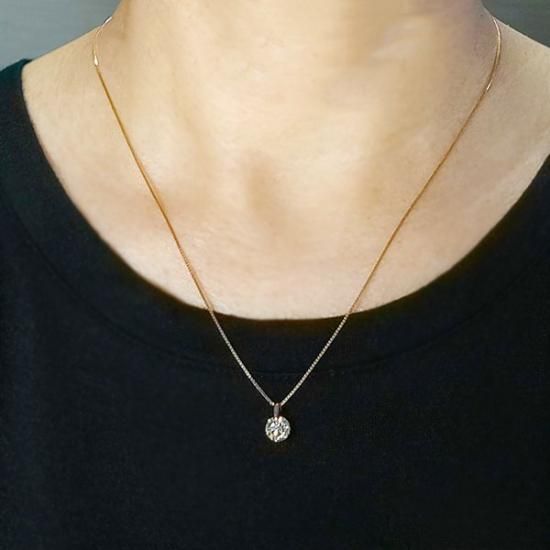 1カラット ダイヤモンド ネックレス 一粒 一点留 K18ピンク 1カラット ダイヤモンド ネックレス 一粒 一点留 K18ピンク