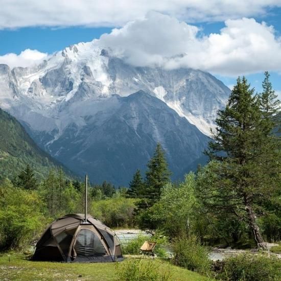 POMOLY Dome X4 Pro 自立式ドームテント 2-4人用 - CAMPHILLS POMOLY Dome X4 Pro 自立式ドームテント 2-4人用 - CAMPHILLS