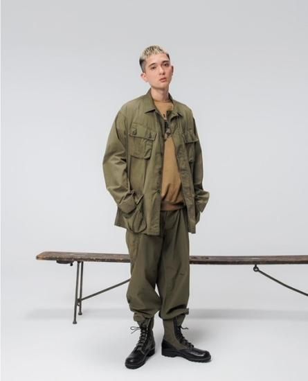 BOWWOW/バウワウ】JUNGLE FATIGUE CARGO PANTS - 「PLACE BOWWOW/バウワウ】JUNGLE FATIGUE CARGO PANTS - 「PLACE