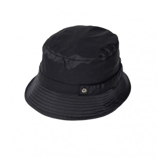 F-LAGSTUF-F/フラグスタフ】3 LAYER BUCKET HAT(BLACK F-LAGSTUF-F/フラグスタフ】3 LAYER BUCKET HAT(BLACK
