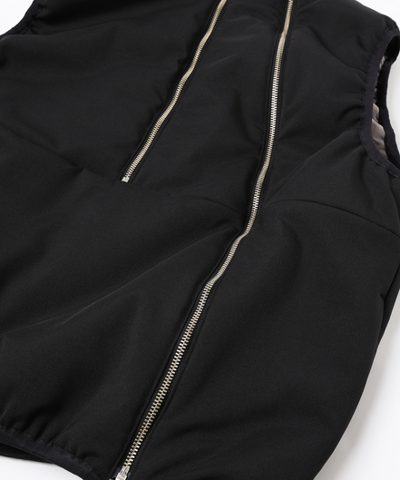 JieDa/ジエダ】Thinsulate REVERSIBLE PADDED VEST(BLACK/BROWN JieDa/ジエダ】Thinsulate REVERSIBLE PADDED VEST(BLACK/BROWN