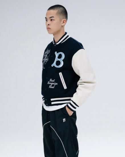 BoTT/ボット】3R Varsity Jacket - 「PLACE/プレイス」UNUSED BoTT/ボット】3R Varsity Jacket - 「PLACE/プレイス」UNUSED