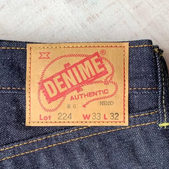 ドゥニーム デニムパンツ 224-66(66MODEL)大正紡績 石川台 ドゥニーム デニムパンツ 224-66(66MODEL)大正紡績 石川台