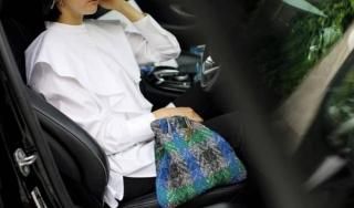 Tweed Bag (ツイード巾着バッグ) - charmantsac Tweed Bag (ツイード巾着バッグ) - charmantsac