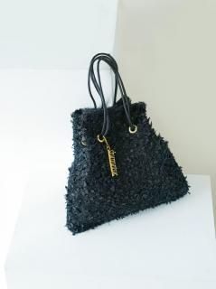Tweed Bag (ツイード巾着バッグ) - charmantsac Tweed Bag (ツイード巾着バッグ) - charmantsac