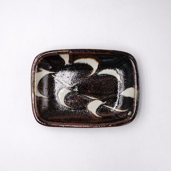 井上尚之 - スリップウェア 角皿（中） - moyi store