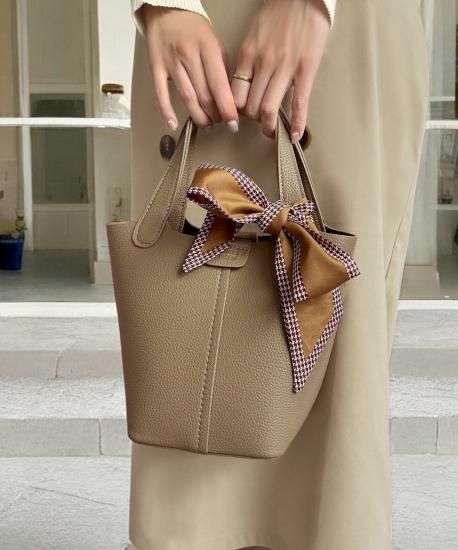 スカーフ付き2wayハンドバッグ - TOPCHIC スカーフ付き2wayハンドバッグ - TOPCHIC