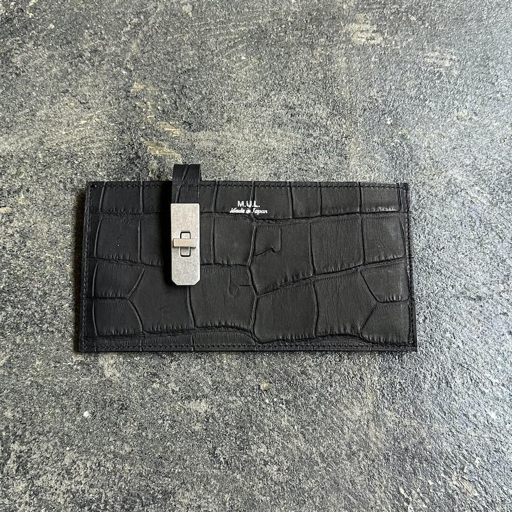 flat long wallet - M.U.L. flat long wallet - M.U.L.