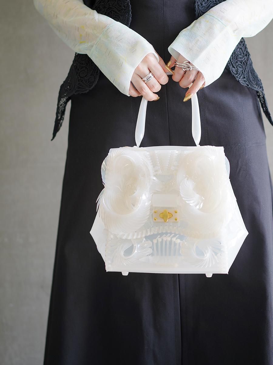 Mame Kurogouchi Transparent Sculptural Handbag - Altamira Mame Kurogouchi Transparent Sculptural Handbag - Altamira