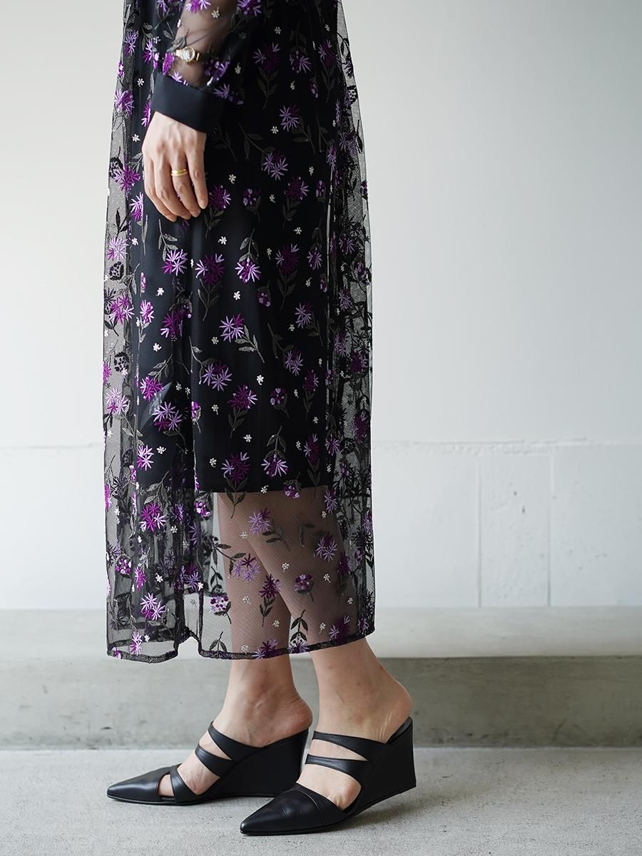 LOKITHO Flower Embroidery Long Dress - Altamira LOKITHO Flower Embroidery Long Dress - Altamira