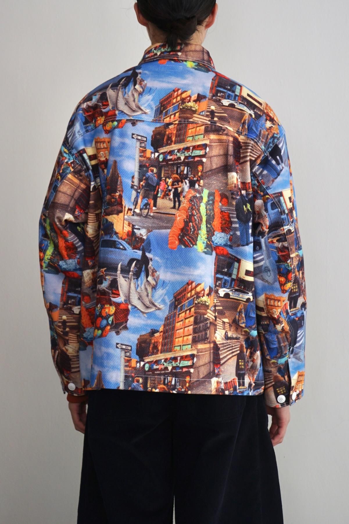 WATARU TOMINAGA / ワタル トミナガ / Printed Twill Jacket WATARU TOMINAGA / ワタル トミナガ / Printed Twill Jacket