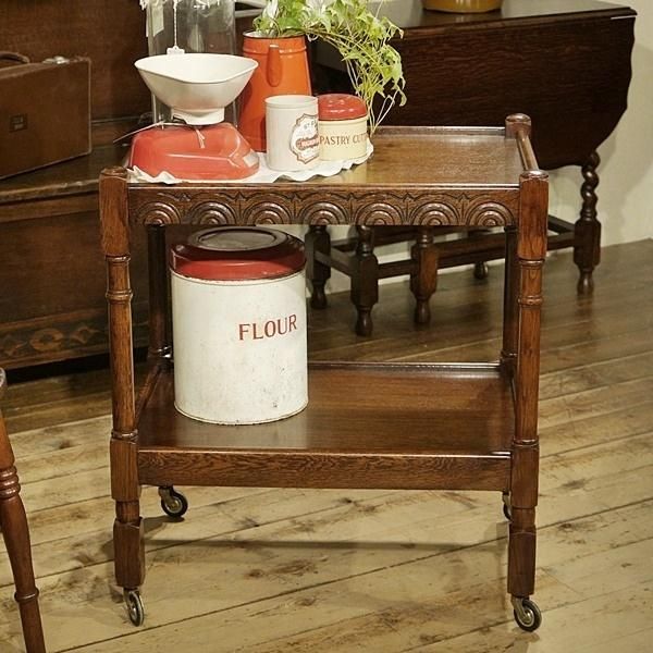 イギリスアンティーク家具|トローリー - Q'S ANTIQUES イギリスアンティーク家具|トローリー - Q'S ANTIQUES