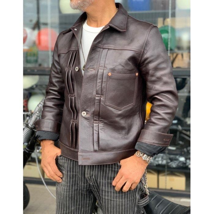Y'2 LEATHER/ワイツーレザー】レザージャケット/ EB-140-T ECO Y'2 LEATHER/ワイツーレザー】レザージャケット/ EB-140-T ECO
