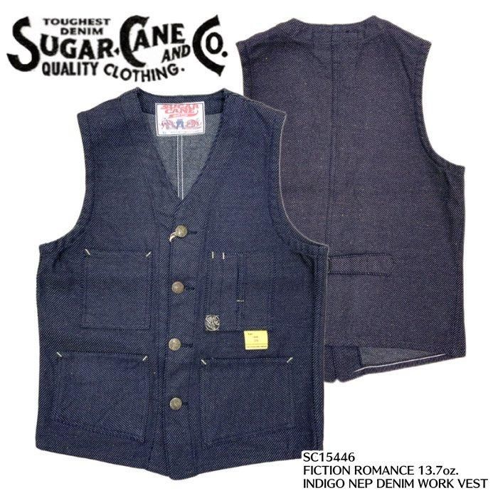 SUGAR CANE/シュガーケーン】 ベスト/SC15446 / FICTION ROMANCE SUGAR CANE/シュガーケーン】 ベスト/SC15446 / FICTION ROMANCE