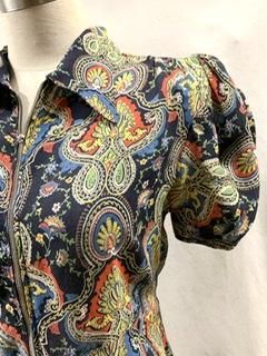 30s ちょうちん袖 パフスリーブ レーヨンドレス ワンピース 30s ちょうちん袖 パフスリーブ レーヨンドレス ワンピース