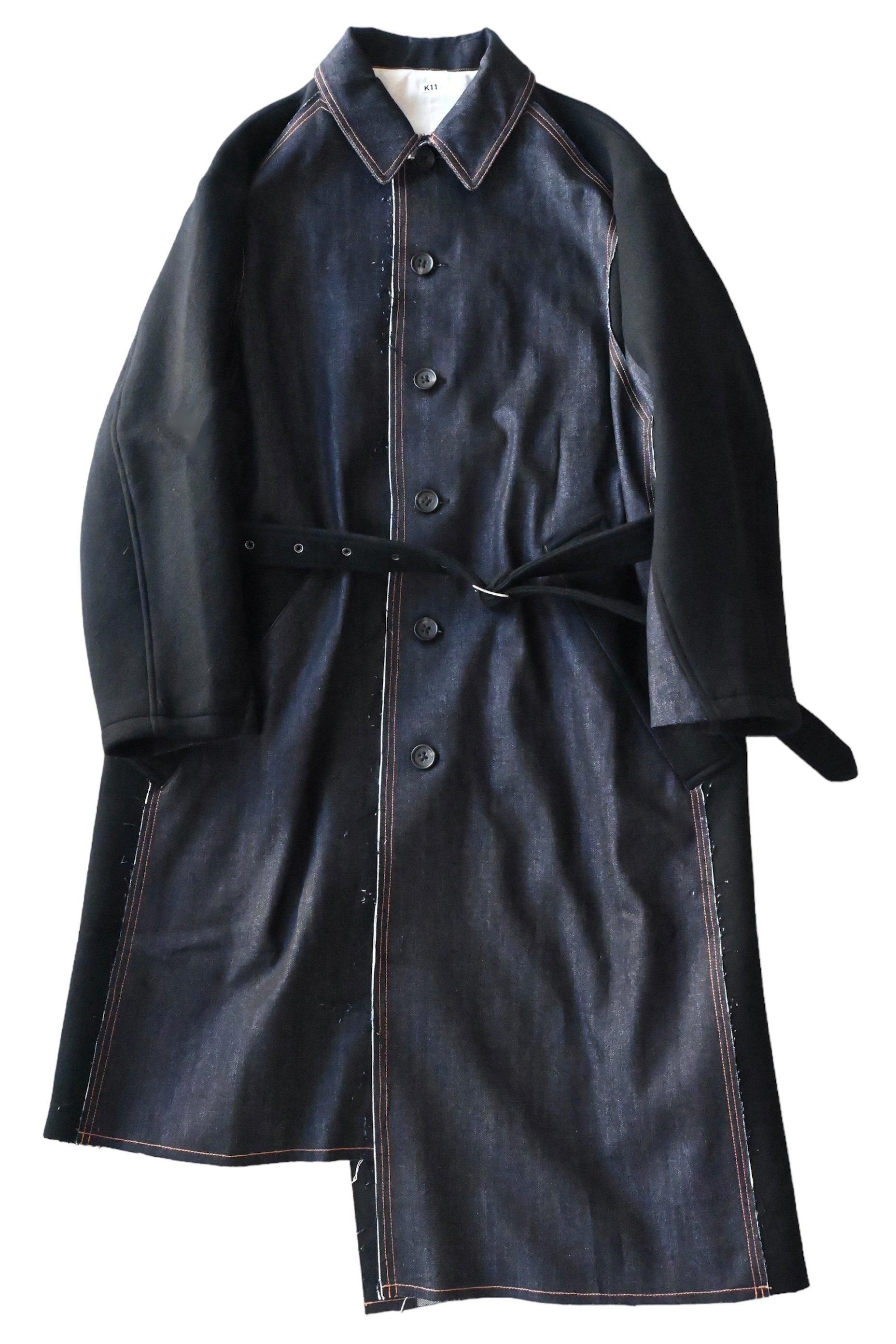 KHOKI フォールコート 03 | Indigo - HEIRLOOM KHOKI フォールコート 03 | Indigo - HEIRLOOM