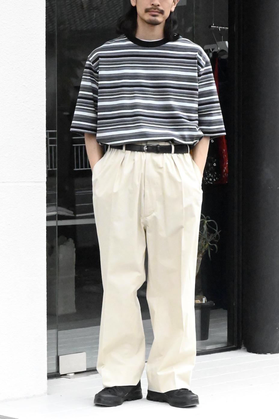 nonnotte | Elastic In Tuck Wide Trousers - HEIRLOOM nonnotte | Elastic In Tuck Wide Trousers - HEIRLOOM