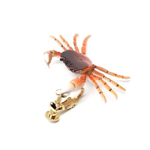 Nina【サワガニ “Geothelphusa dehaani” のイヤリング】 - Nina Nina【サワガニ “Geothelphusa dehaani” のイヤリング】 - Nina