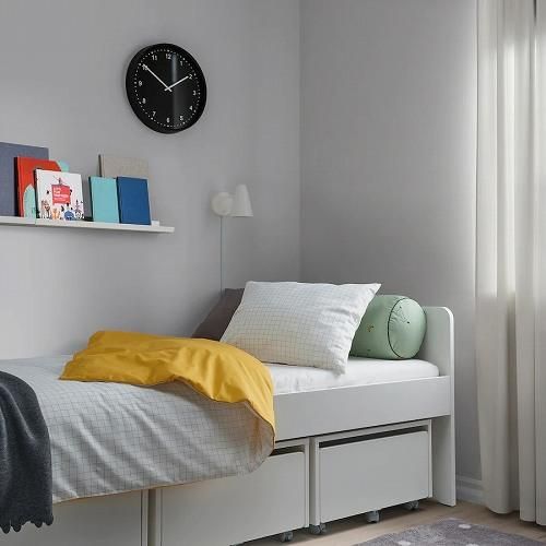 IKEA イケア 掛け布団カバー&枕カバー チェック模様 ホワイト IKEA イケア 掛け布団カバー&枕カバー チェック模様 ホワイト
